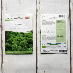Wasabino Asiasalat - 1 Tüte Bio-Saatgut von Sativa - MISS GREENBALL